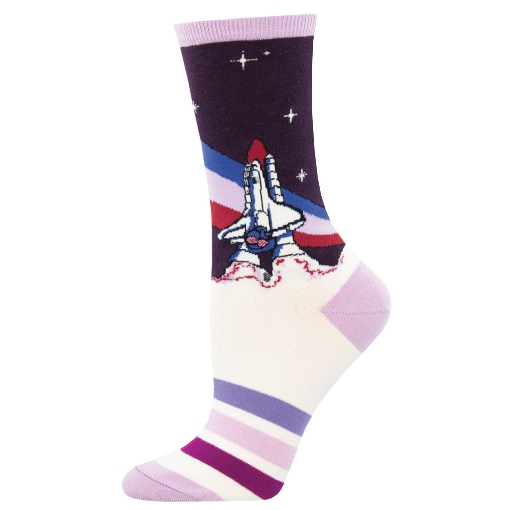 Space Shuttle Socks for Women - Shop Now | Socksmith Canada – Socksmith Canada Retail