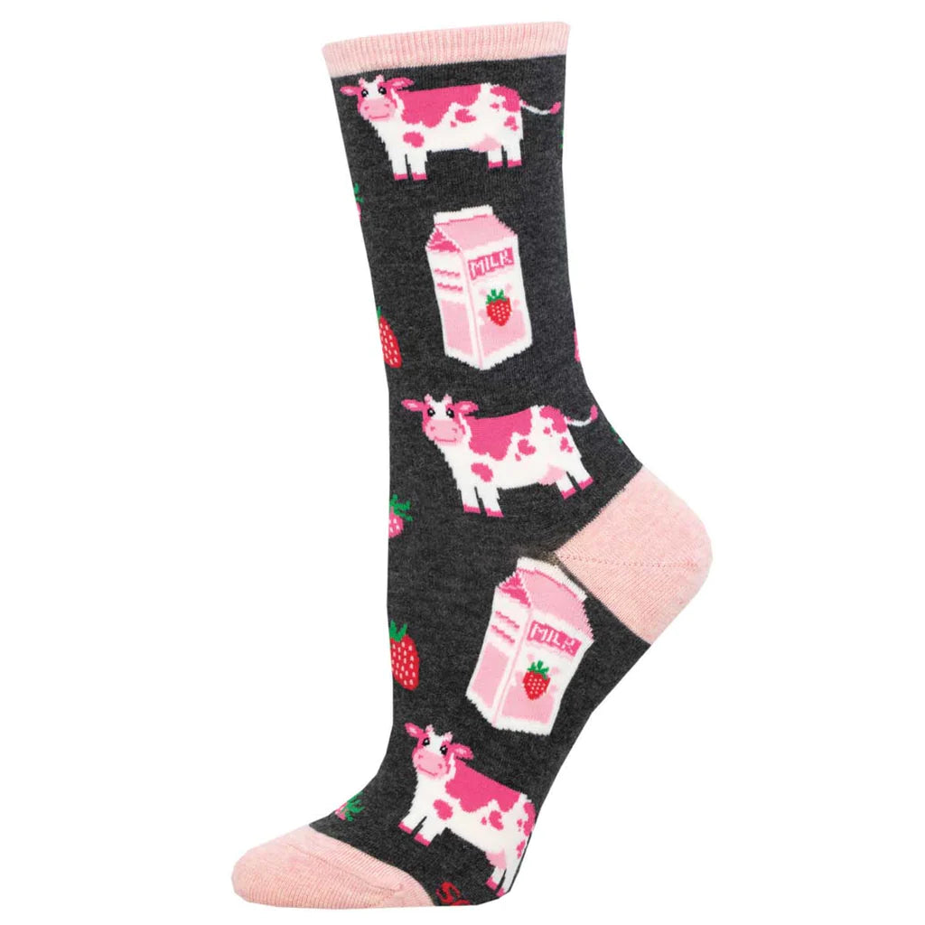 Strawberry Milk - Cotton Crew – Socksmith Canada Retail