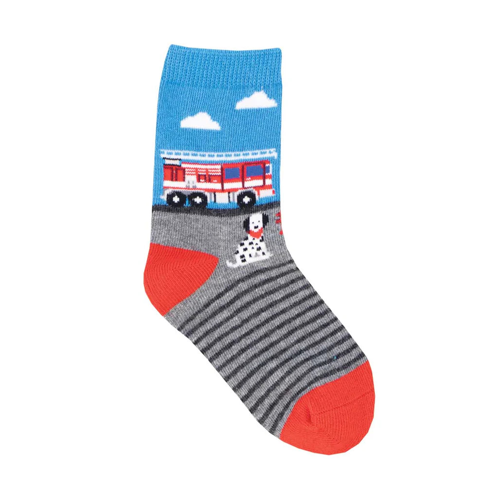 Fire Engine - Cotton Crew – Socksmith Canada Retail