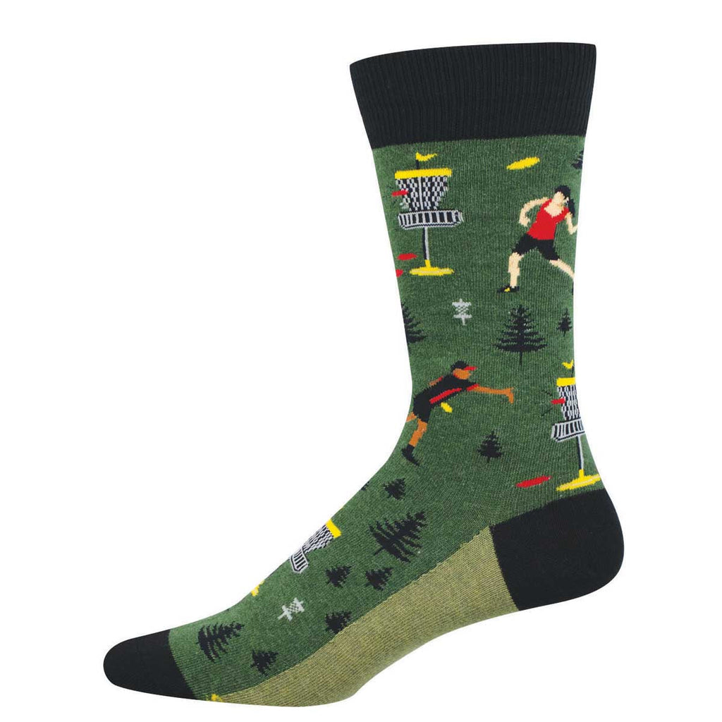 Men's Disc Golf Socks | Fun Sports Cotton Crew | Socksmith Canada ...