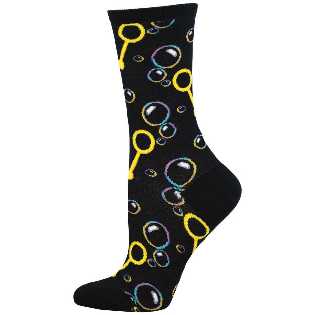 Fun Bubble Socks for Women — Unique Gift Ideas — Novelty Cotton Crew ...