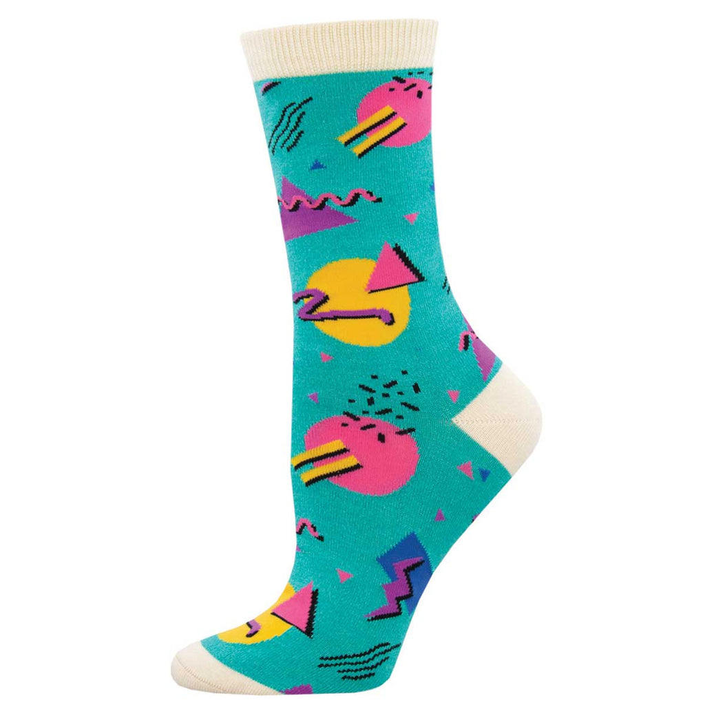 Women's Crew Socks - 90s Vibe Bamboo Socks (Organic) – Socksmith Canada ...