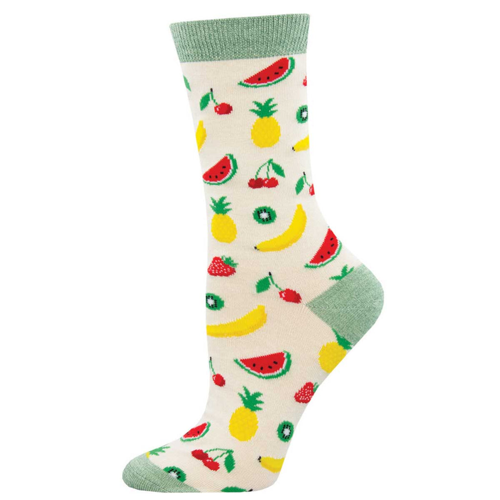 Women's Crew Socks - Fruit Socks made from Bamboo | Socksmith Canada ...