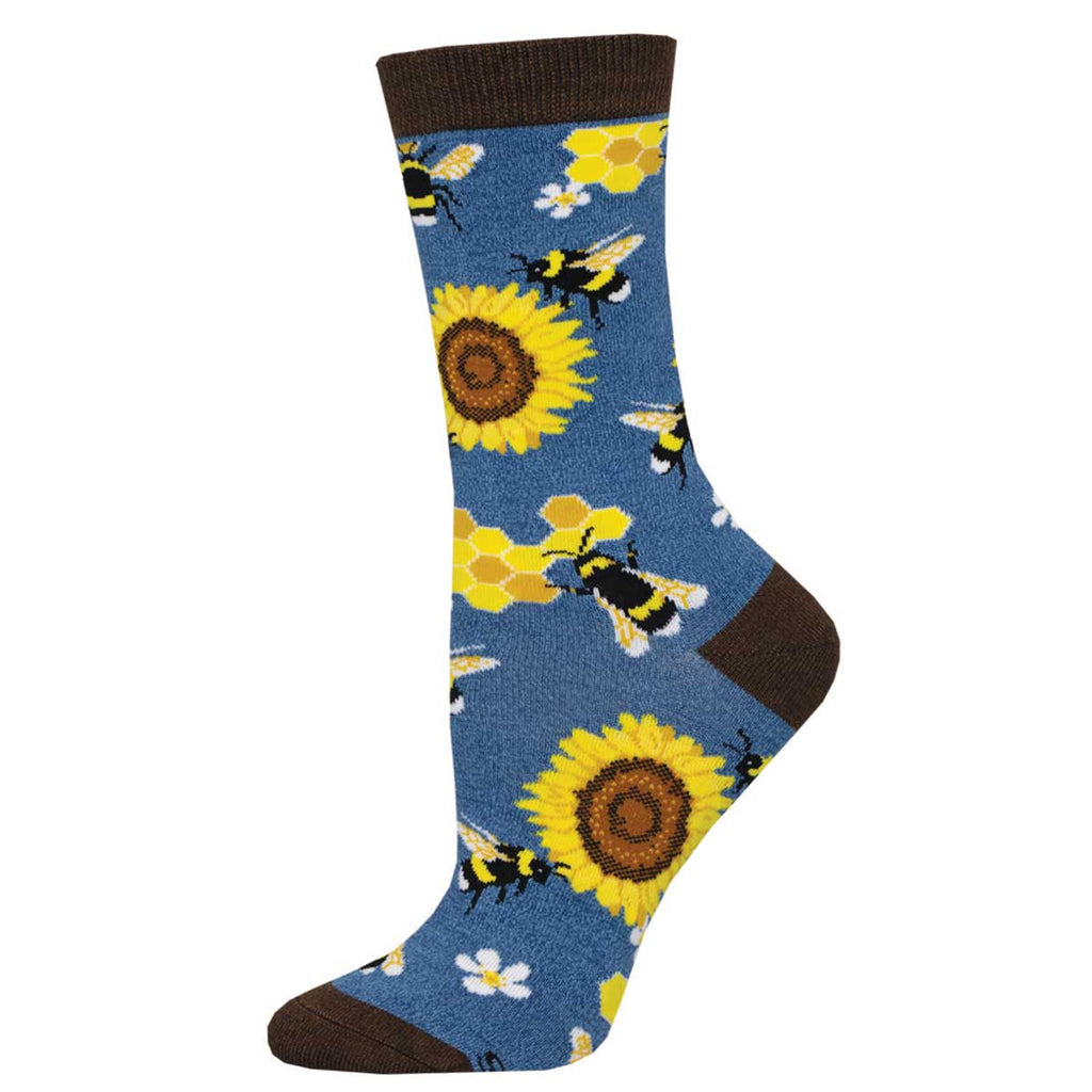 Fun Bamboo Honey Bee Socks | Super Soft Fabric by Socksmith – Socksmith ...