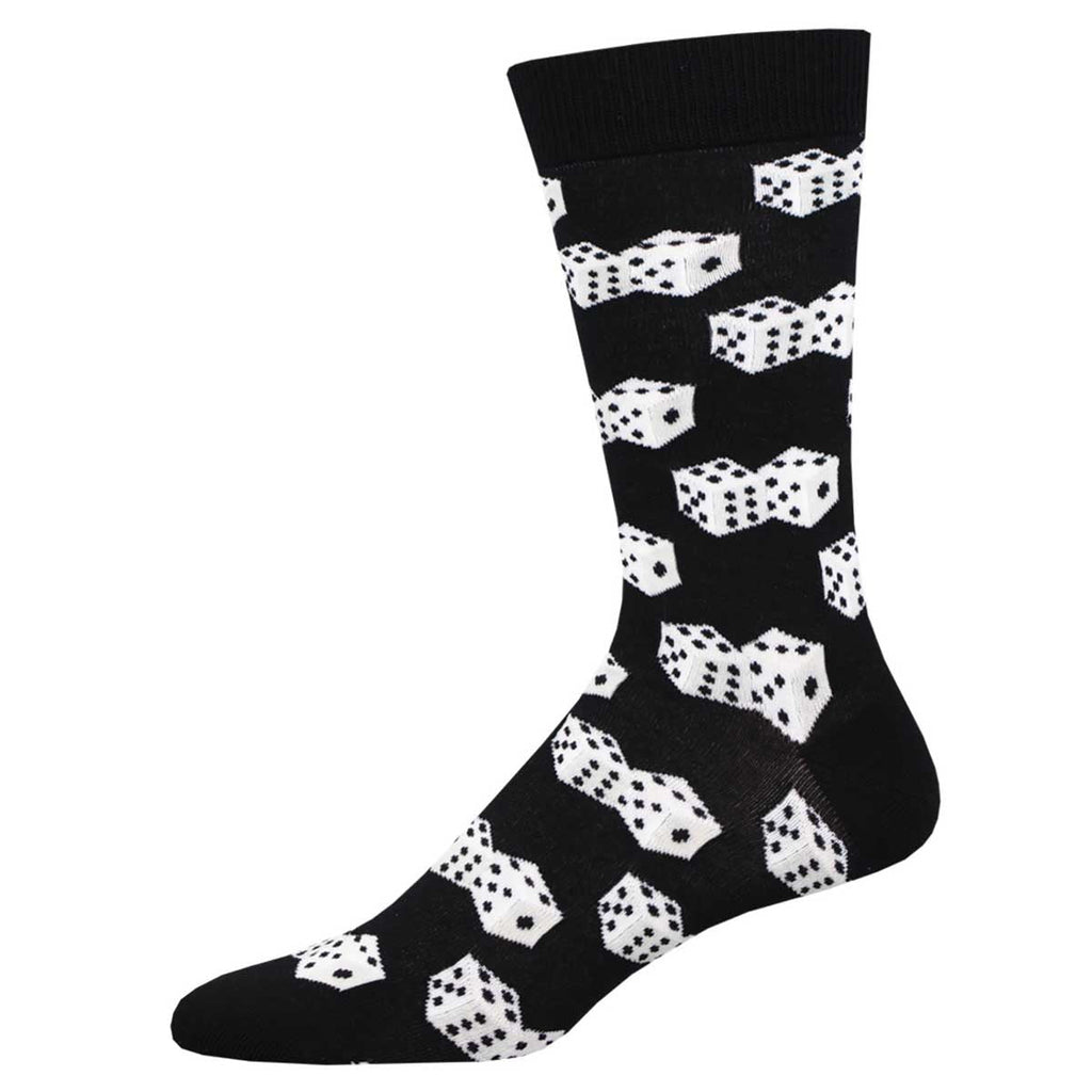Lucky Dice Socks for Men | Gambling Socks | Socksmith Bamboo ...