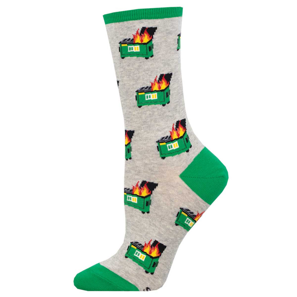 Dumpster Fire - Cotton Crew – Socksmith Canada Retail