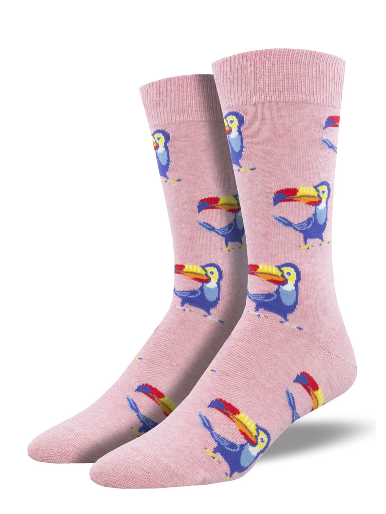 Men's Novelty Dress Socks - Toucan Bird | Socksmith Canada – Socksmith ...