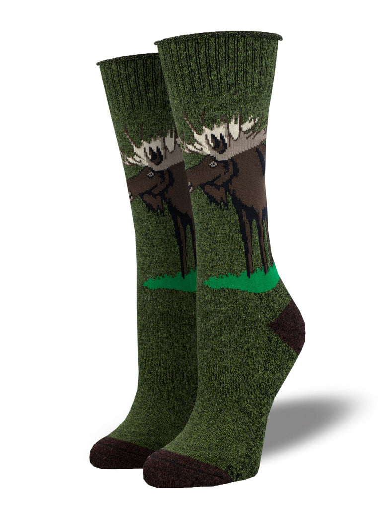 Outlands USA Recycled Cotton - "Mighty Moose" Socks – Socksmith Canada ...