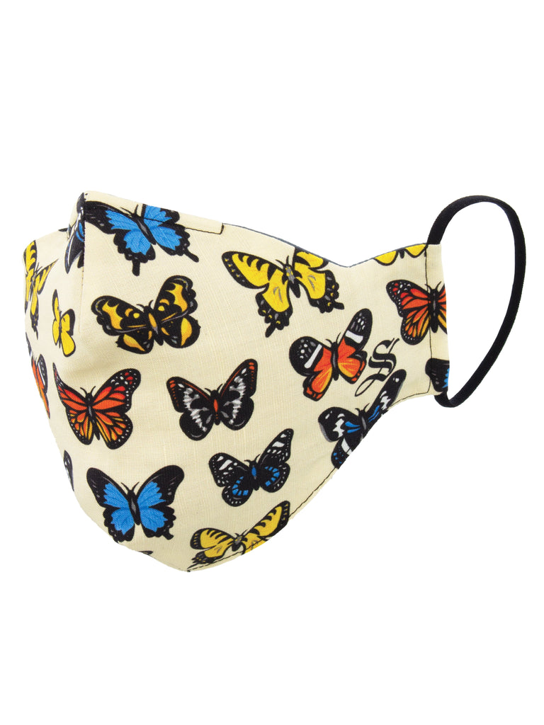 Unisex One Size Butterflies Mask - Shop Now! | Socksmith Canada ...